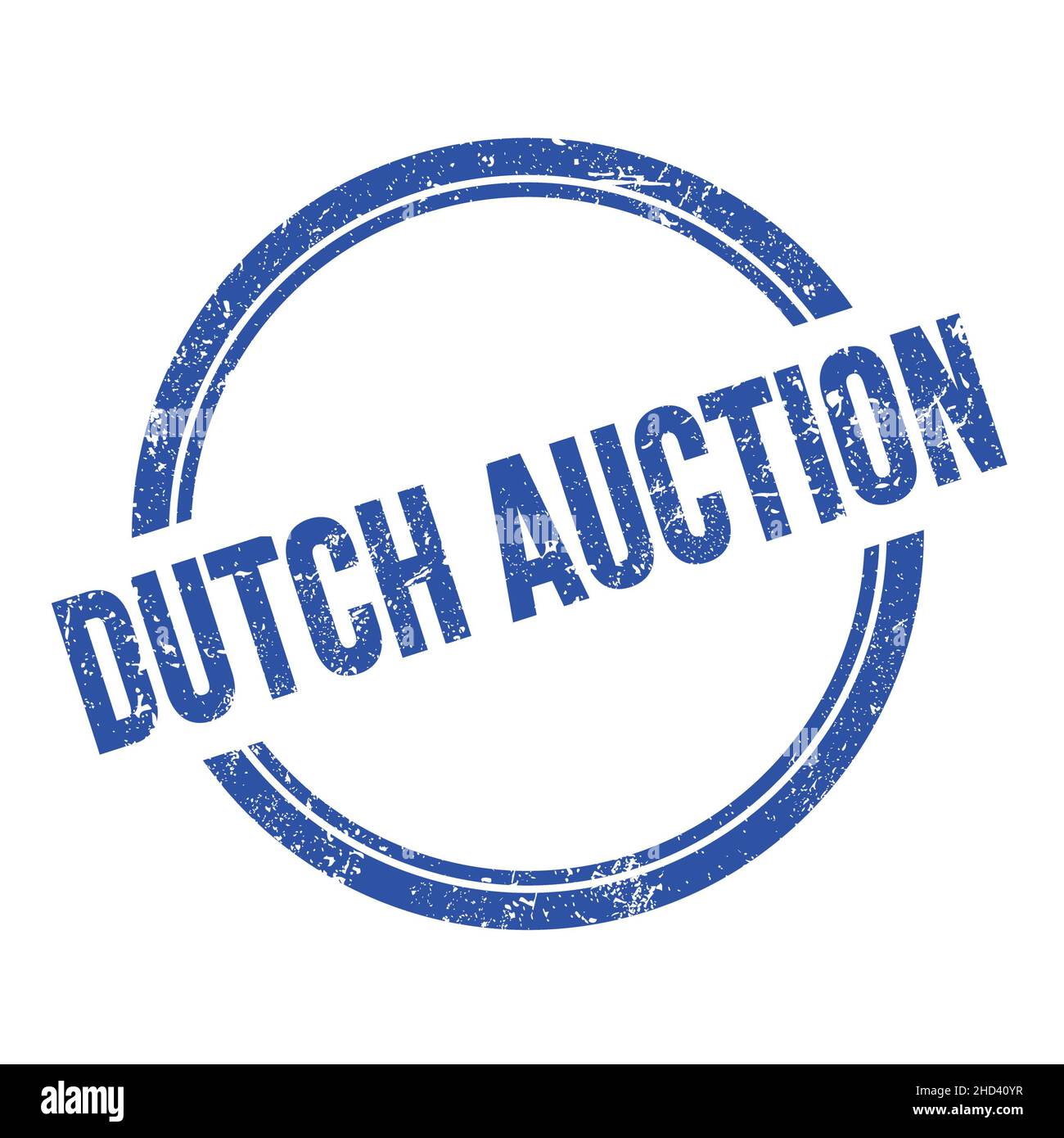 Dutch auction stamp hi-res stock photography and images - Alamy