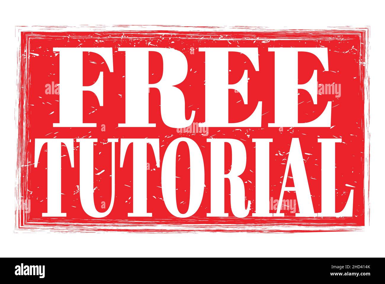 Free tutorial stamp hi-res stock photography and images - Alamy