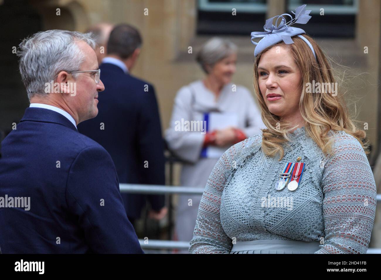 Naomi Hall, former RAF Senior Aircraft woman at Westminster Abbey ...