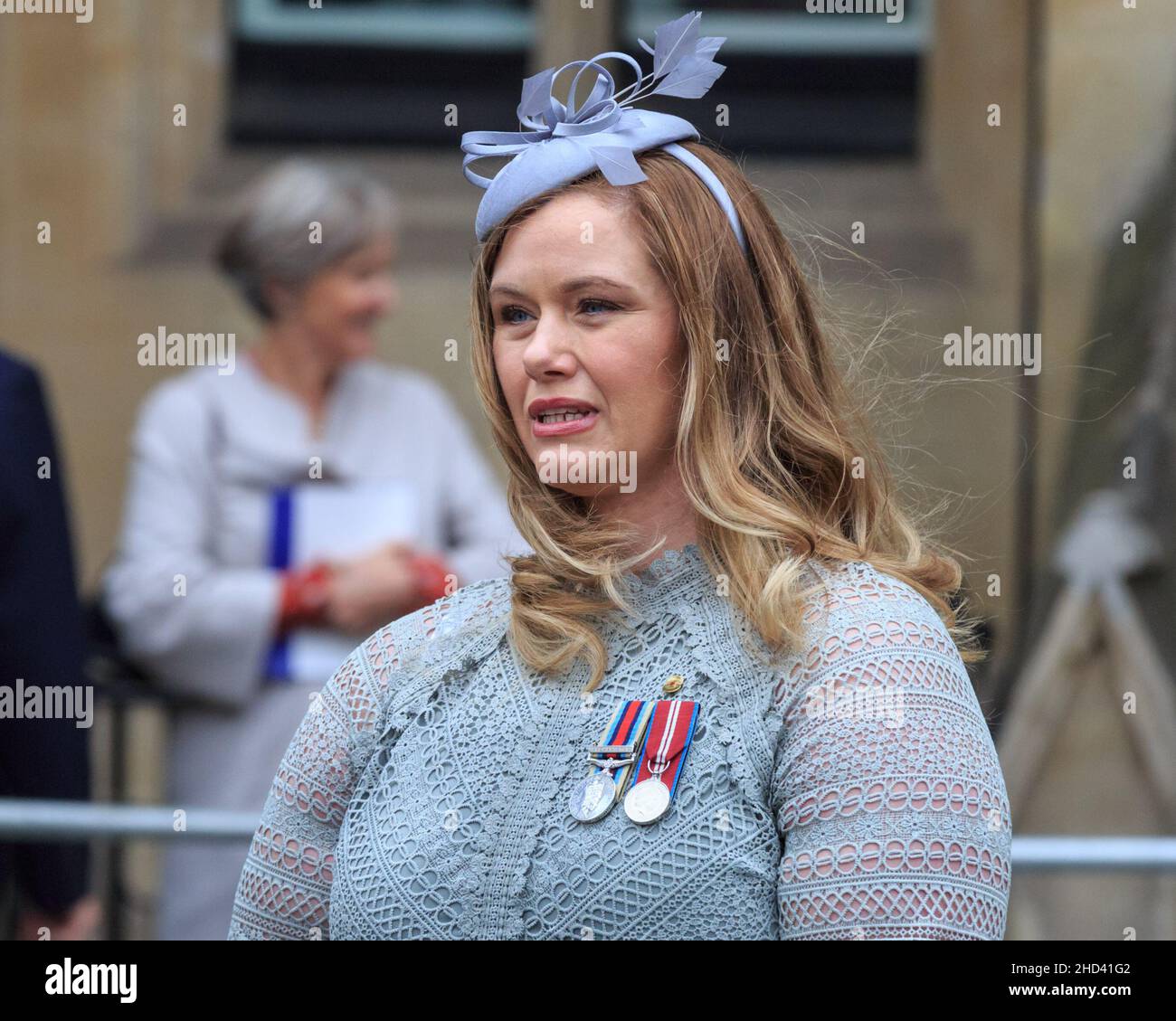 Naomi Hall, former RAF Senior Aircraft woman at Westminster Abbey ...