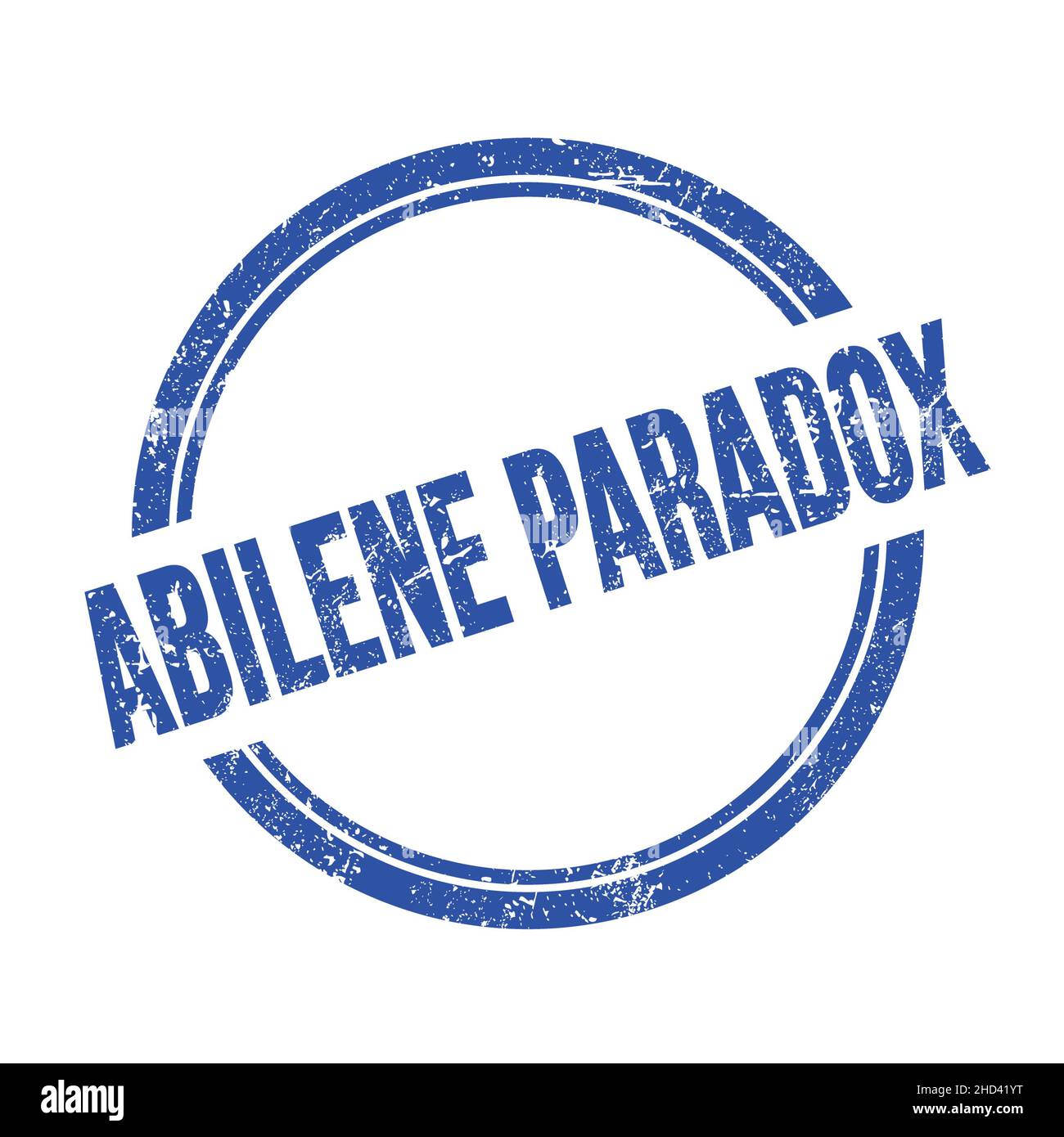 Abilene paradox word hi-res stock photography and images - Alamy