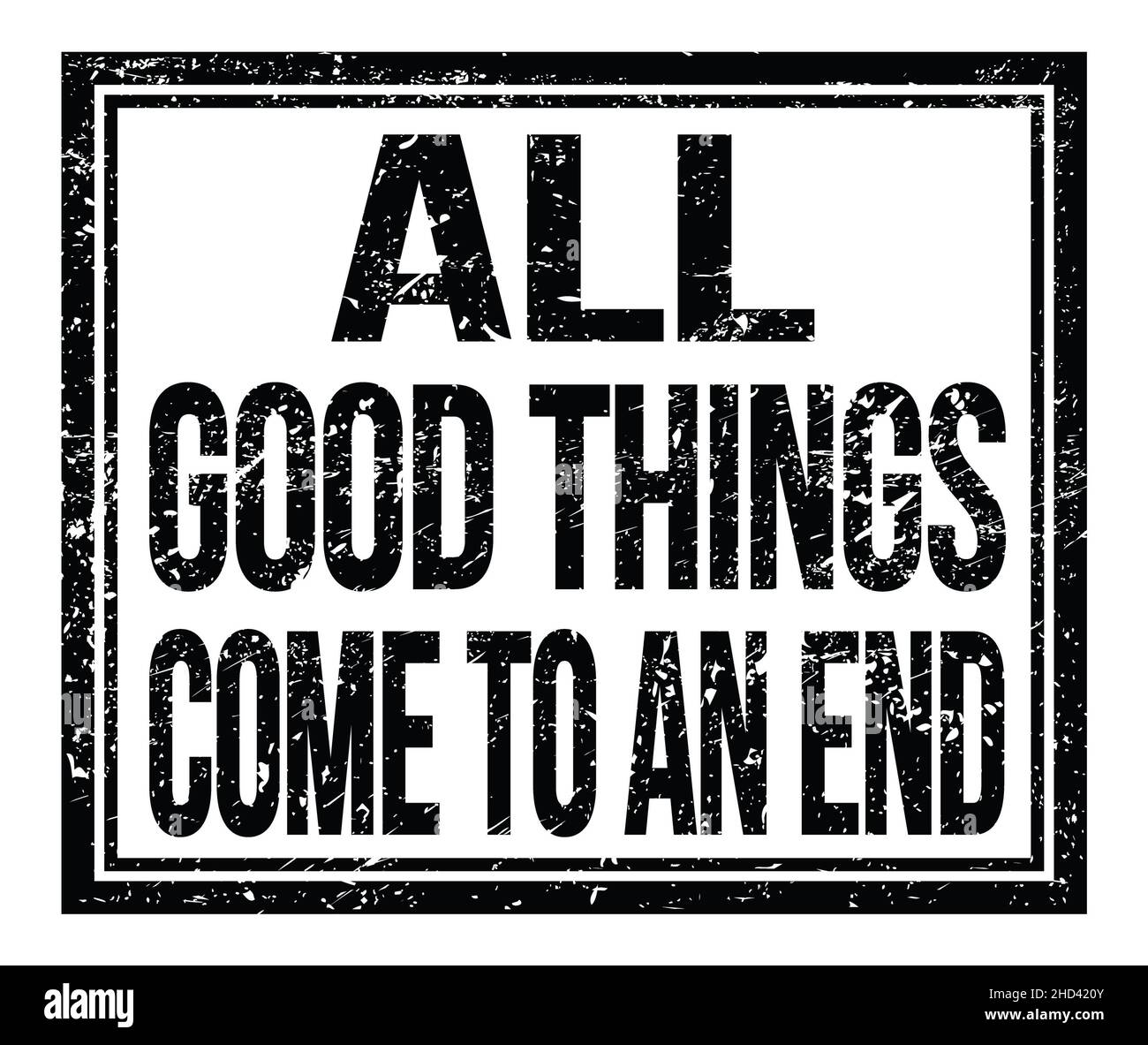 End Must Come To Rule