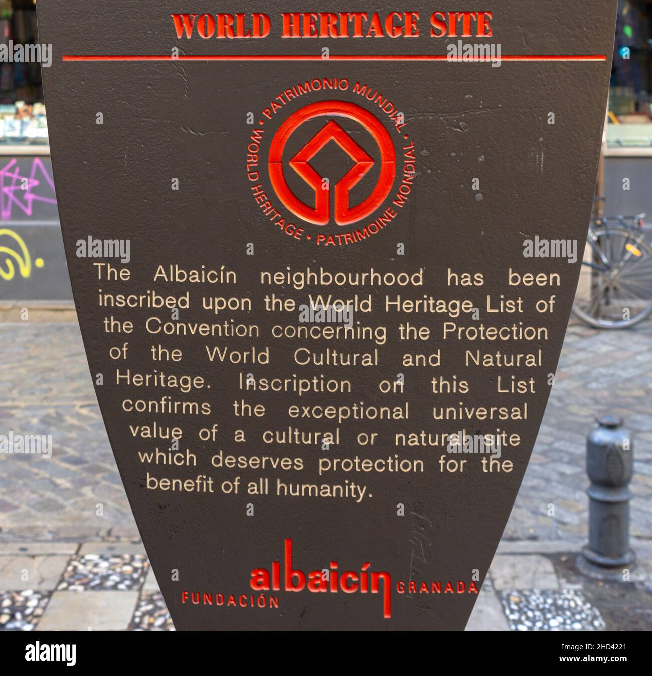 Street sign granada spain hi-res stock photography and images - Alamy