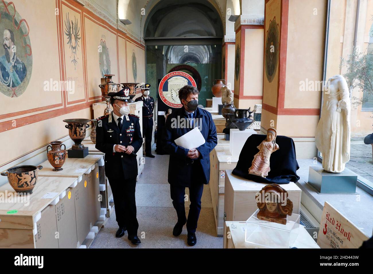 Italy, Rome, December 30, 2021 : Carabinieri Protection of Cultural ...