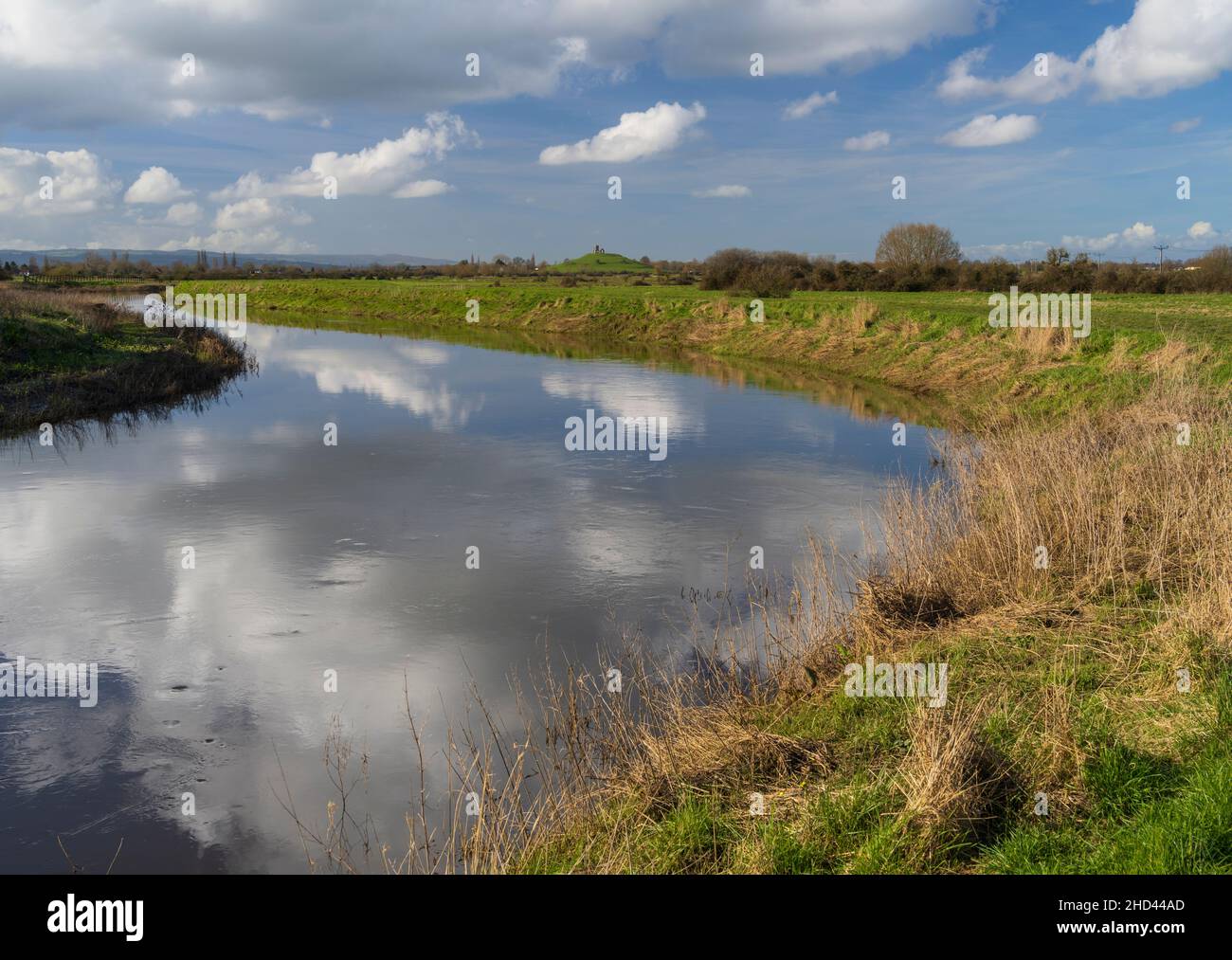 River Parrett, Somerset Stock Photo - Alamy