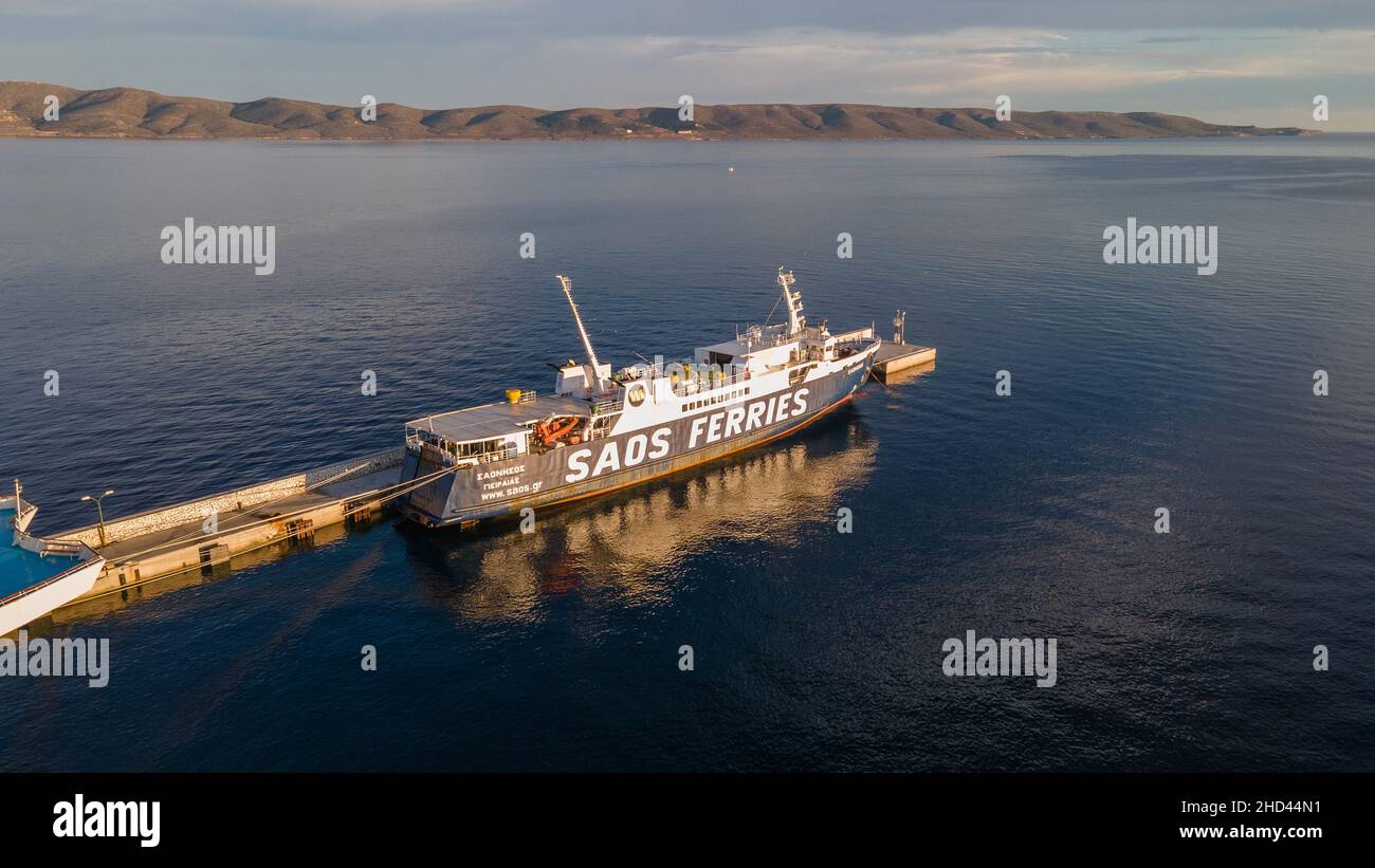 Saos ferries hi-res stock photography and images - Alamy