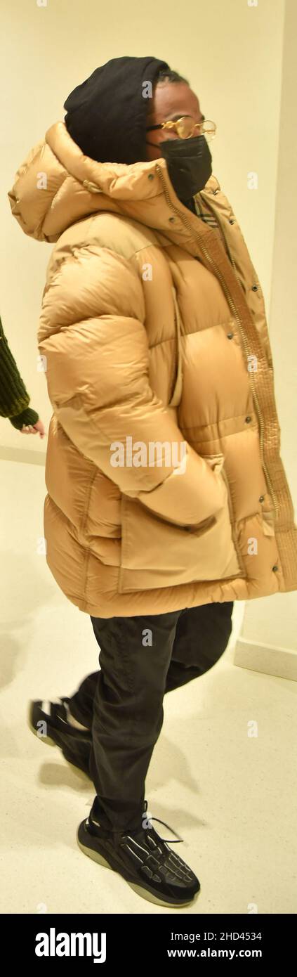 Paris, France. 03rd Jan, 2022. Rapper Kalash, real name is Kevin ...