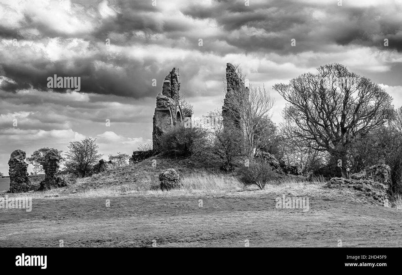 The ancient ruins of the once impressive structure and impressive ruins ...