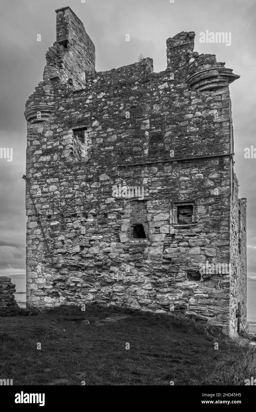 High cliff on beautiful Black and White Stock Photos & Images - Alamy