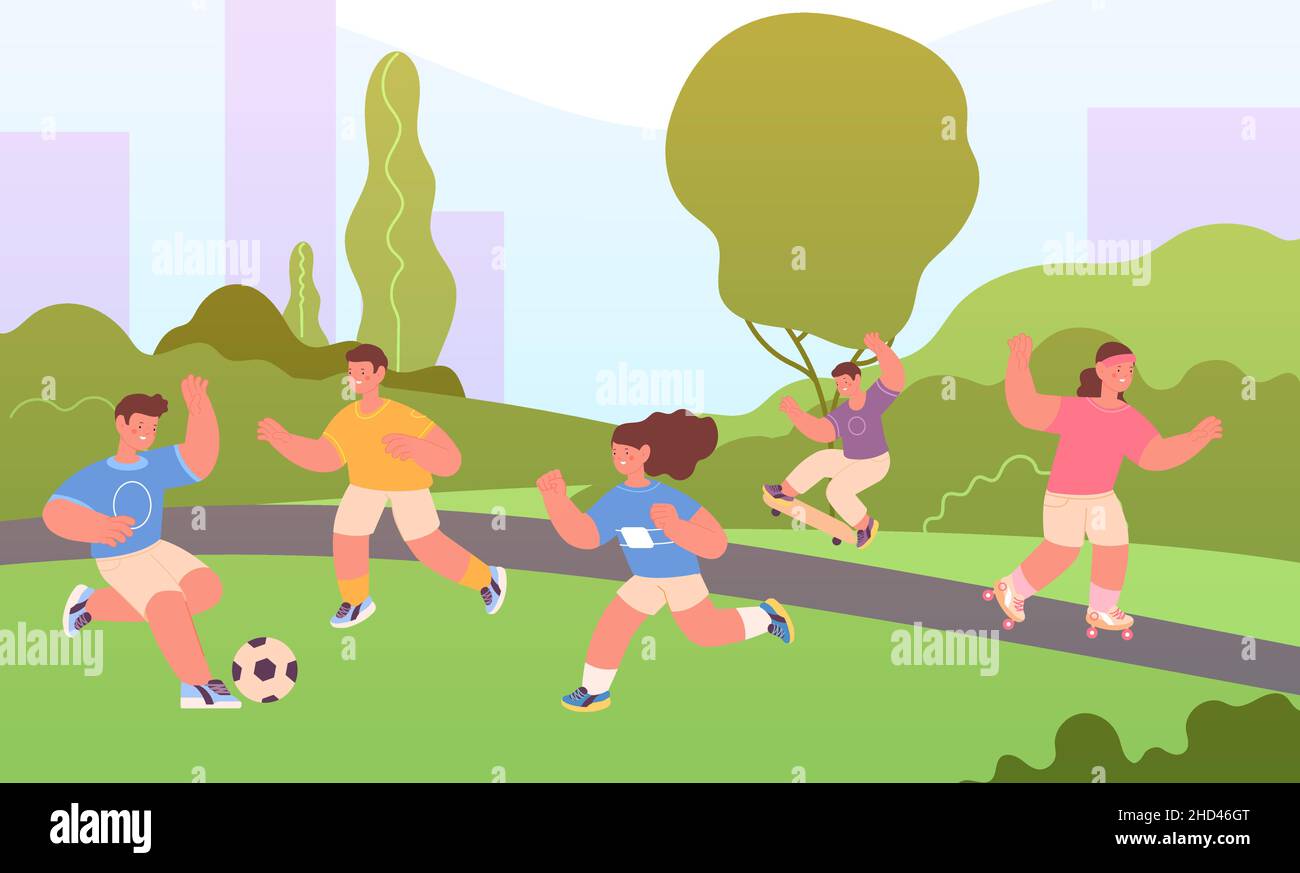 Football jogging running Stock Vector Images - Alamy