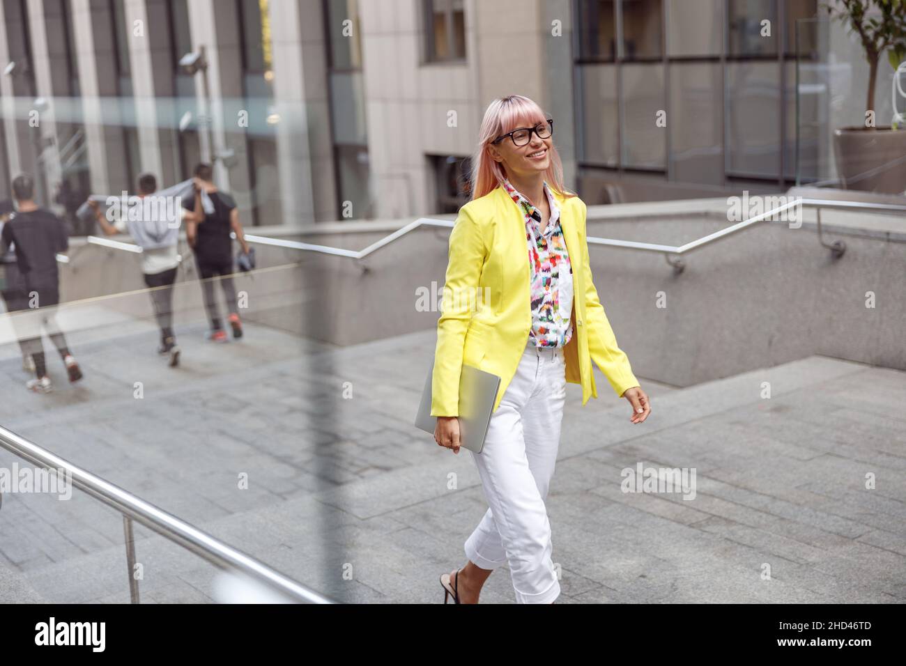 Stylish walk hi-res stock photography and images - Alamy