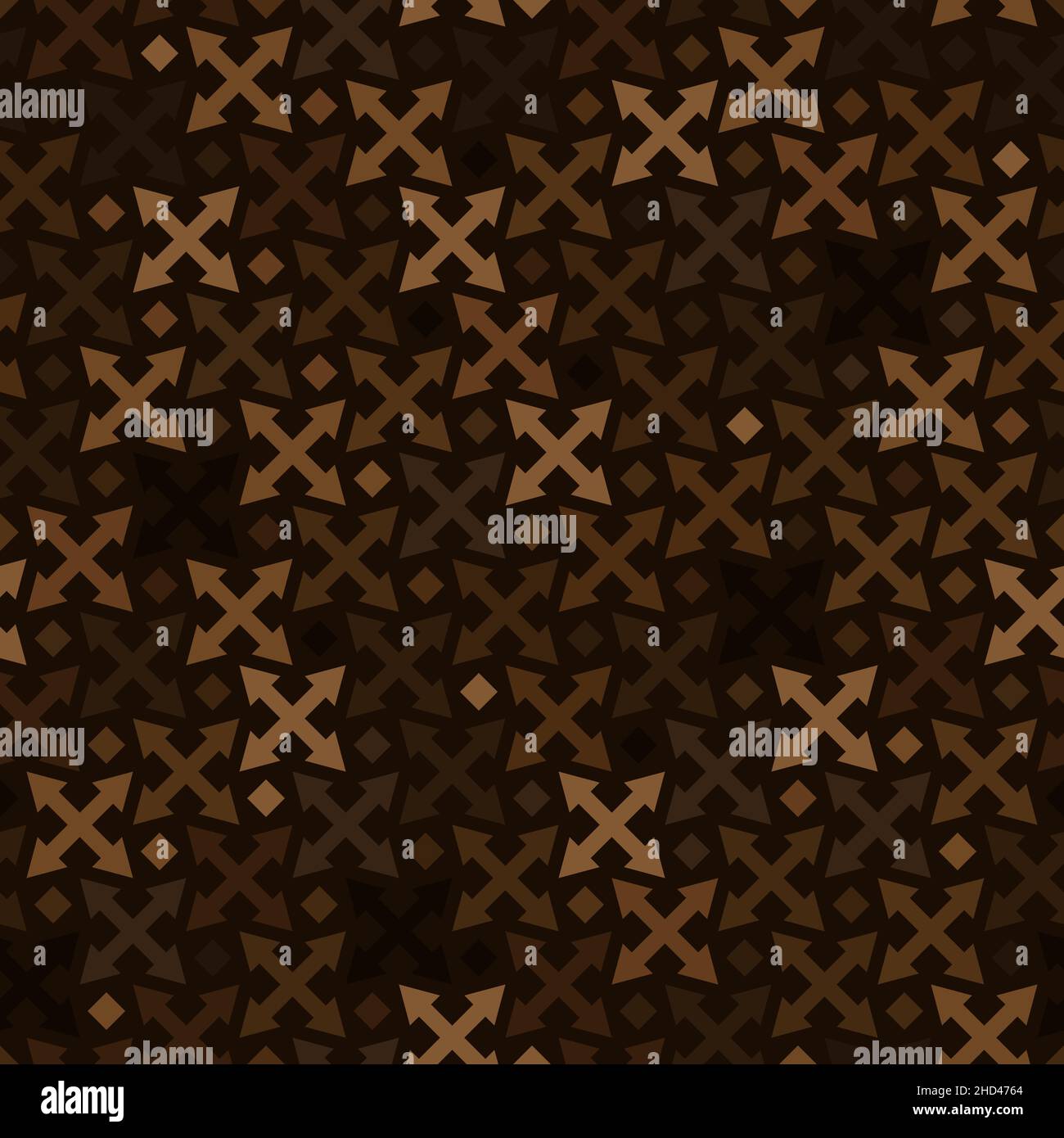 Crosses vector pattern, Brown cross, and stripes on dark background ...