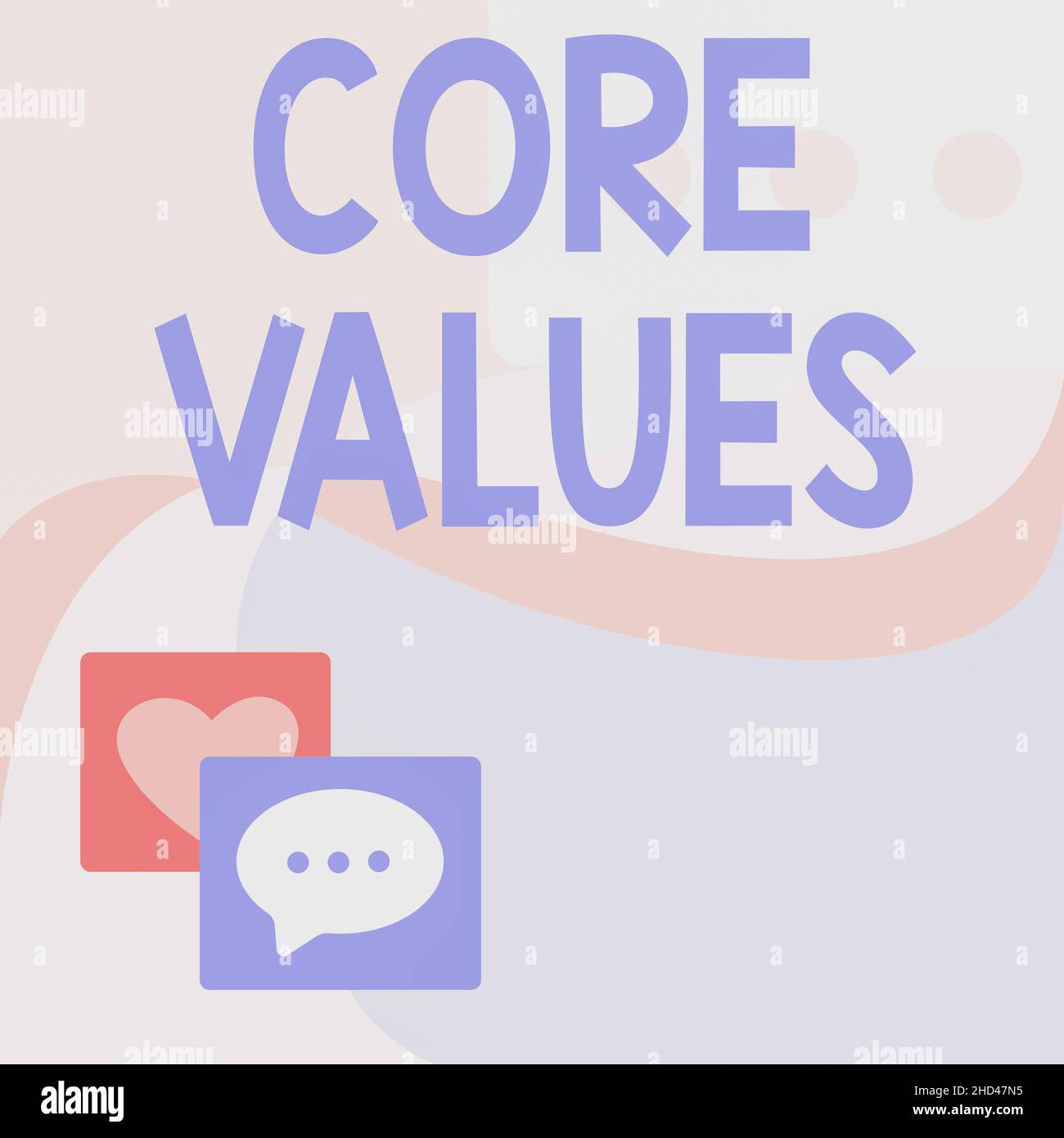 Inspiration showing sign Core Values. Conceptual photo principles which ...