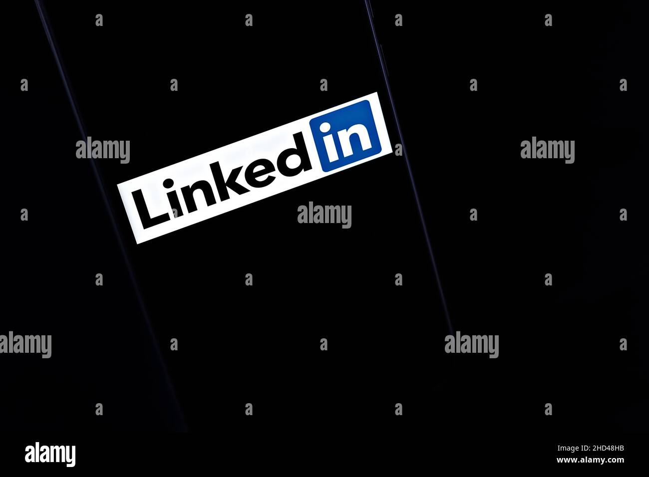 Editorial photo on LinkedIn theme. Illustrative photo for news about ...