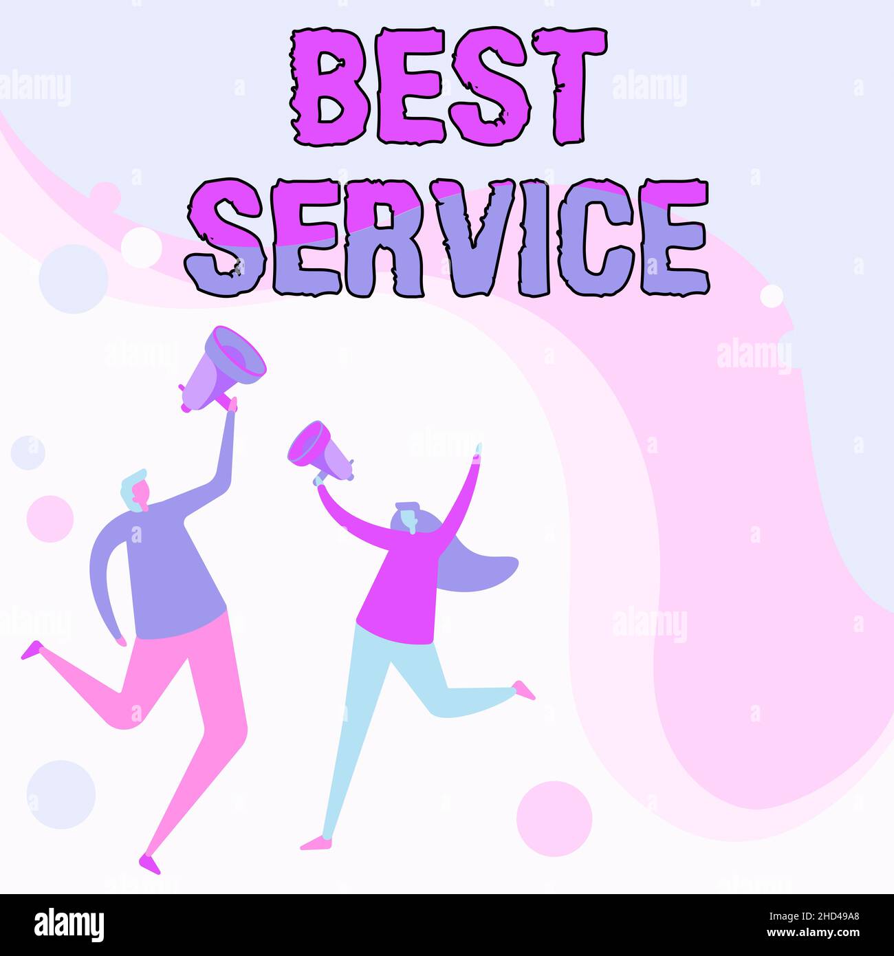 Inspiration showing sign Best Service. Business showcase finest ...