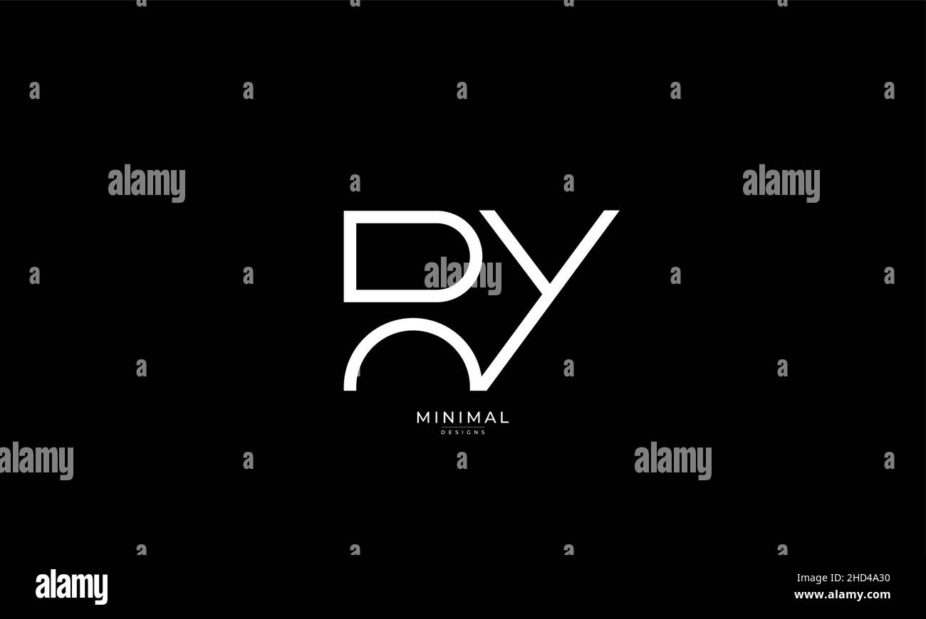 Alphabet letter icon logo RY Stock Vector Image & Art - Alamy