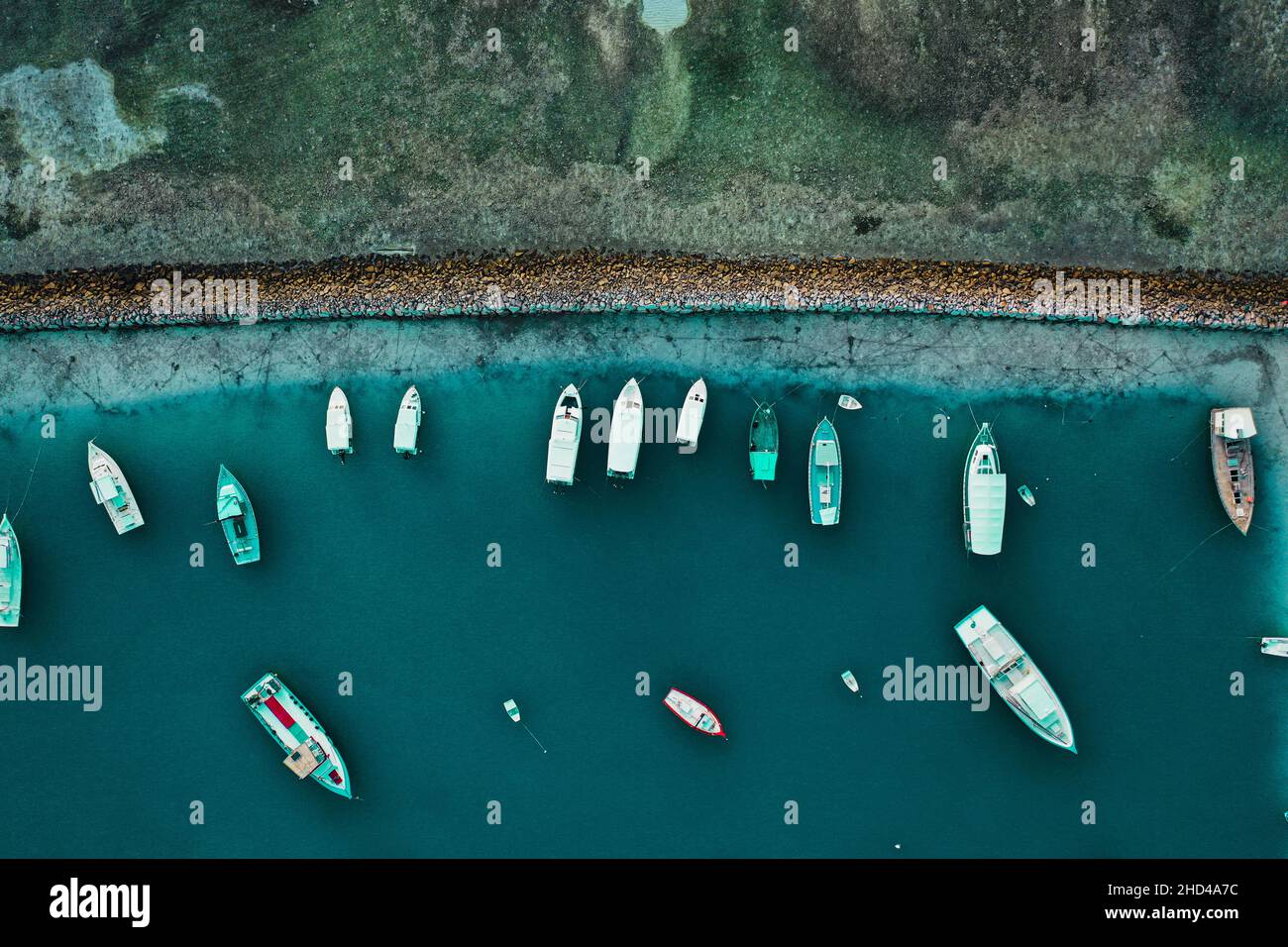 Drone shot over the ocean hi-res stock photography and images - Alamy