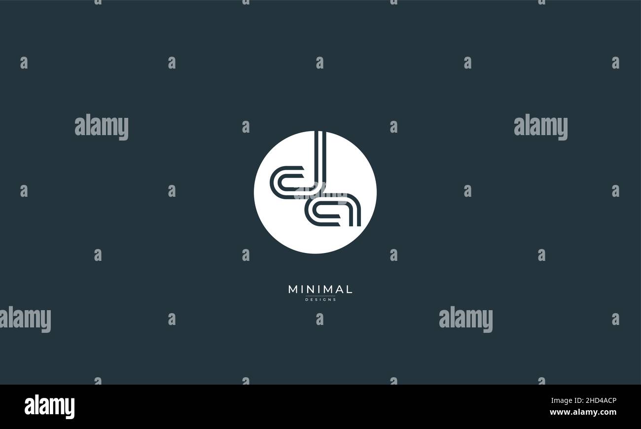 Letter da logo hi-res stock photography and images - Alamy