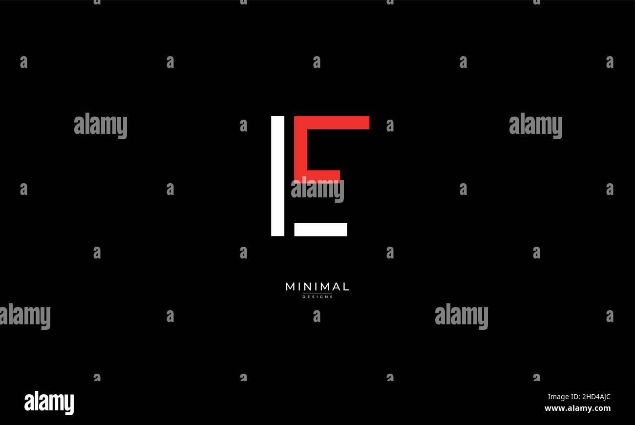 Letter fl logo hi-res stock photography and images - Alamy