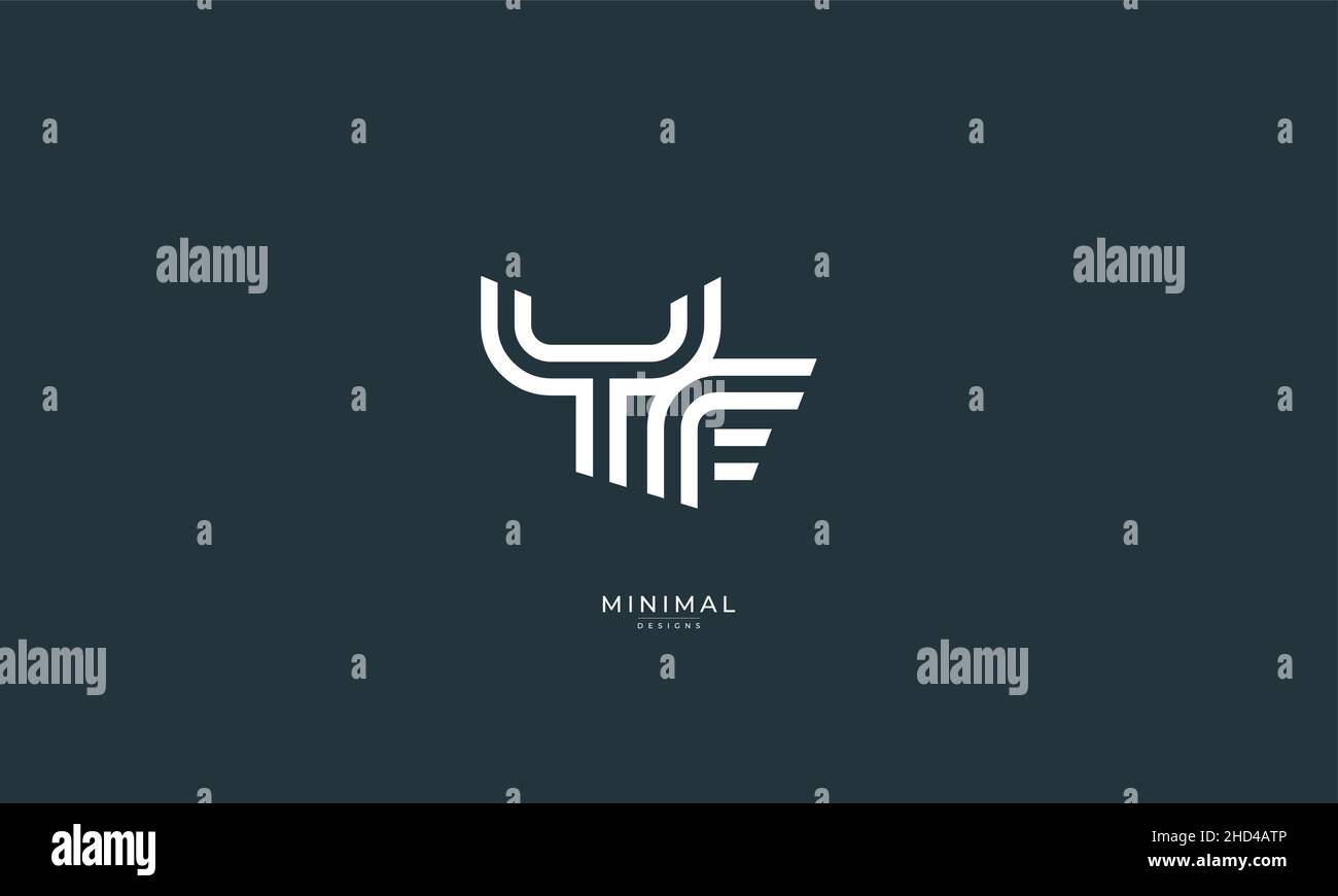 Letter yf logo hi-res stock photography and images - Alamy