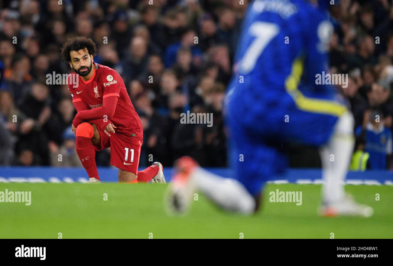 London, UK. 02nd Jan, 2022. 02 January - Chelsea v Liverpool - Premier ...