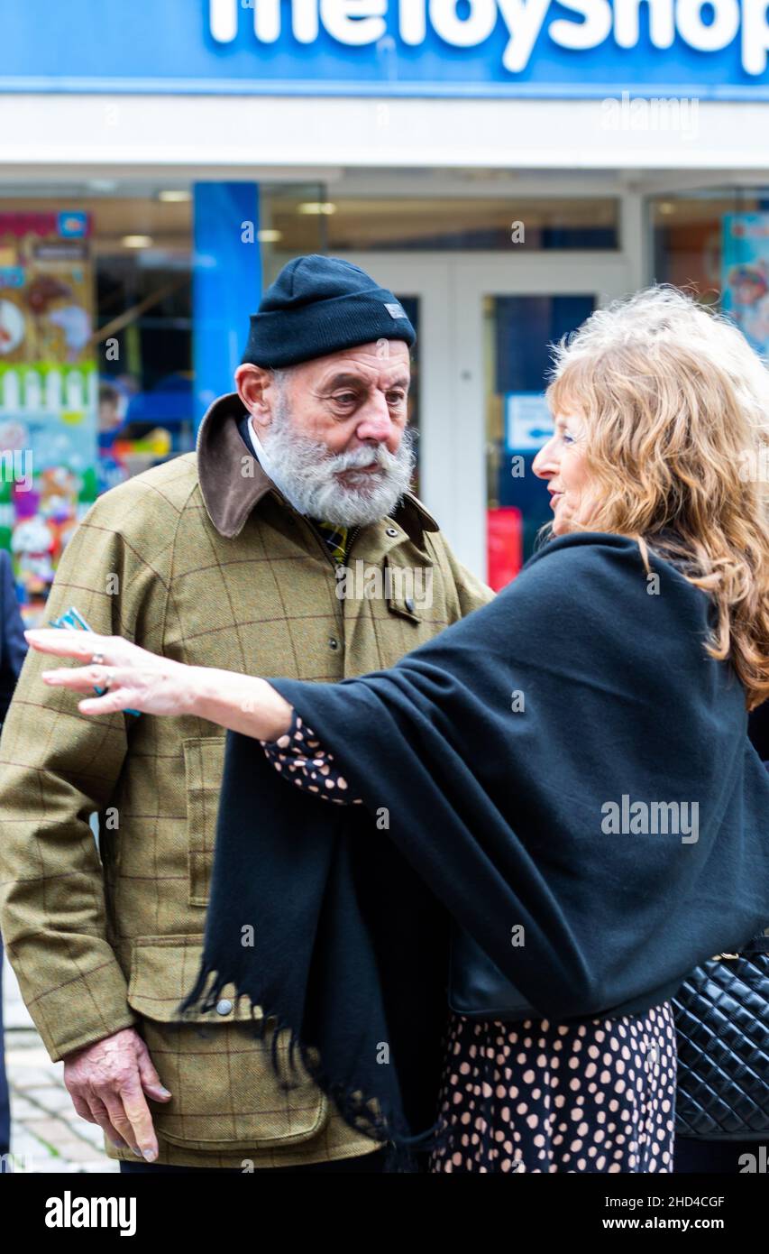 Truro, Cornwall, UK. 3rd Jan, 2022. Jethro's Final Farewell took place ...