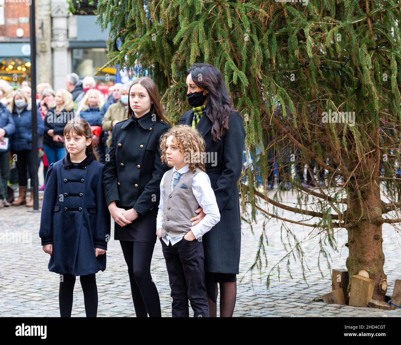 Truro, Cornwall, UK. 3rd Jan, 2022. Jethro's Final Farewell took place ...