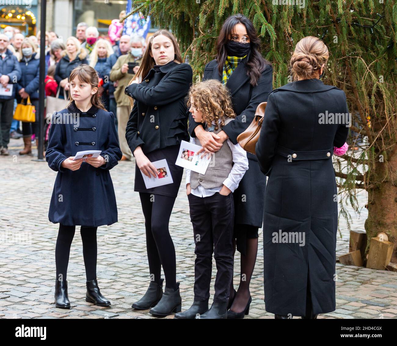 Truro, Cornwall, UK. 3rd Jan, 2022. Jethro's Final Farewell took place ...