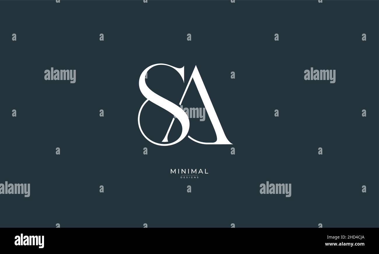 Letter sa logo hi-res stock photography and images - Alamy