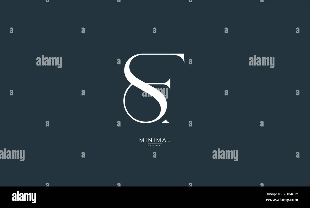 Alphabet letter icon logo SF Stock Vector Image & Art - Alamy