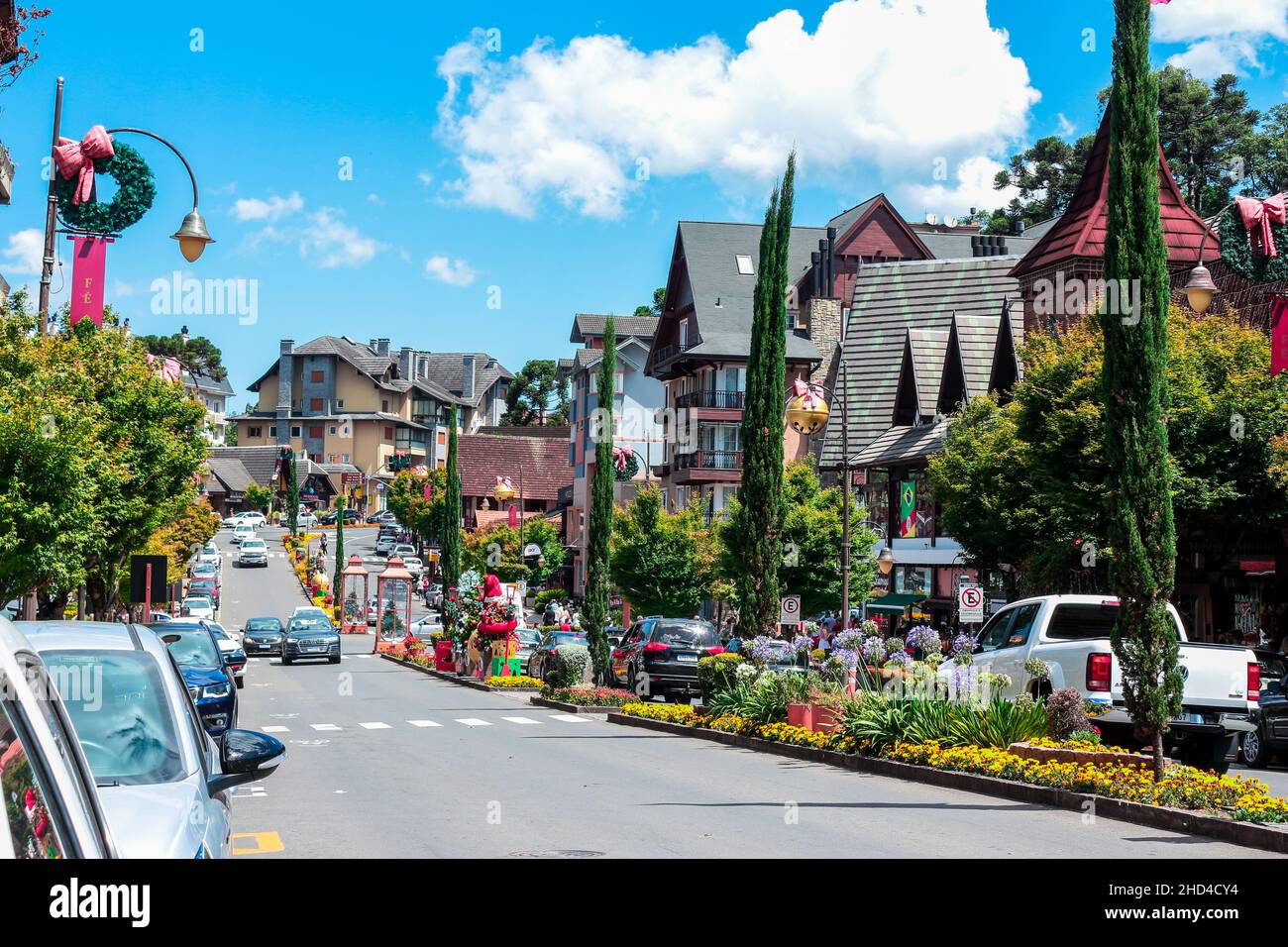 Gramado brazil main street hi-res stock photography and images - Alamy