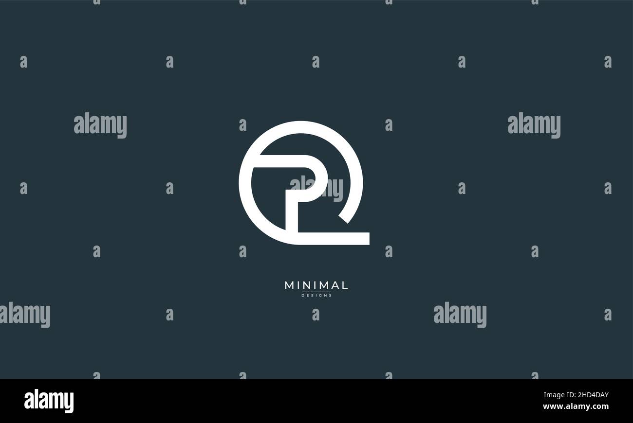 Alphabet letter icon logo QP or PQ Stock Vector Image & Art - Alamy