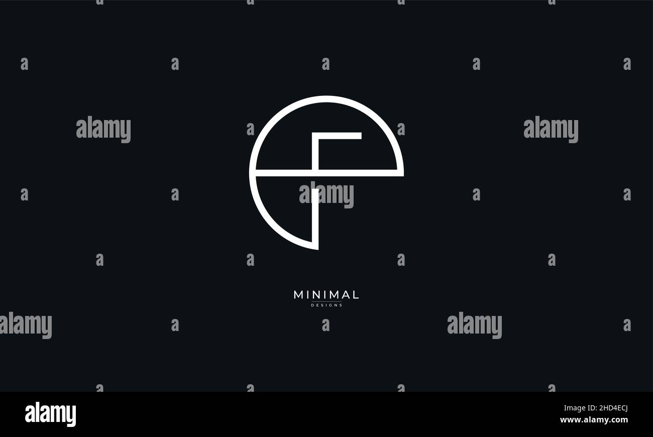 alphabet letter icon logo EF or FE Stock Vector Image & Art - Alamy