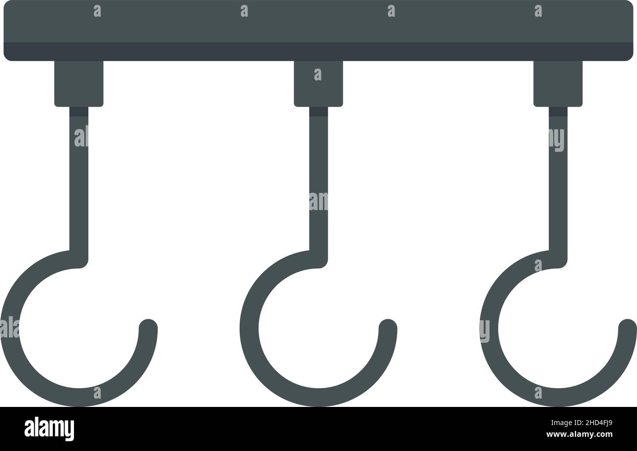 Gravity science equipment icon. Flat illustration of gravity science ...