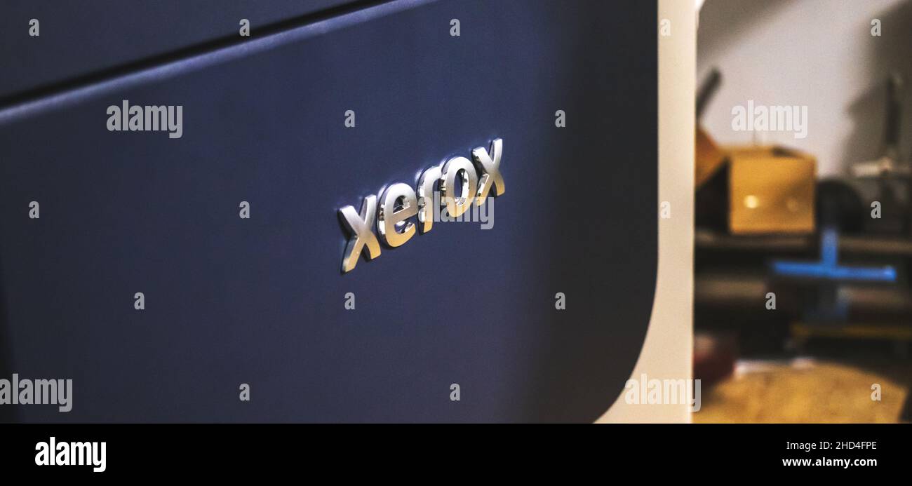 Xerox Logo High Resolution Xerox Logo Hi Res Stock Photography And