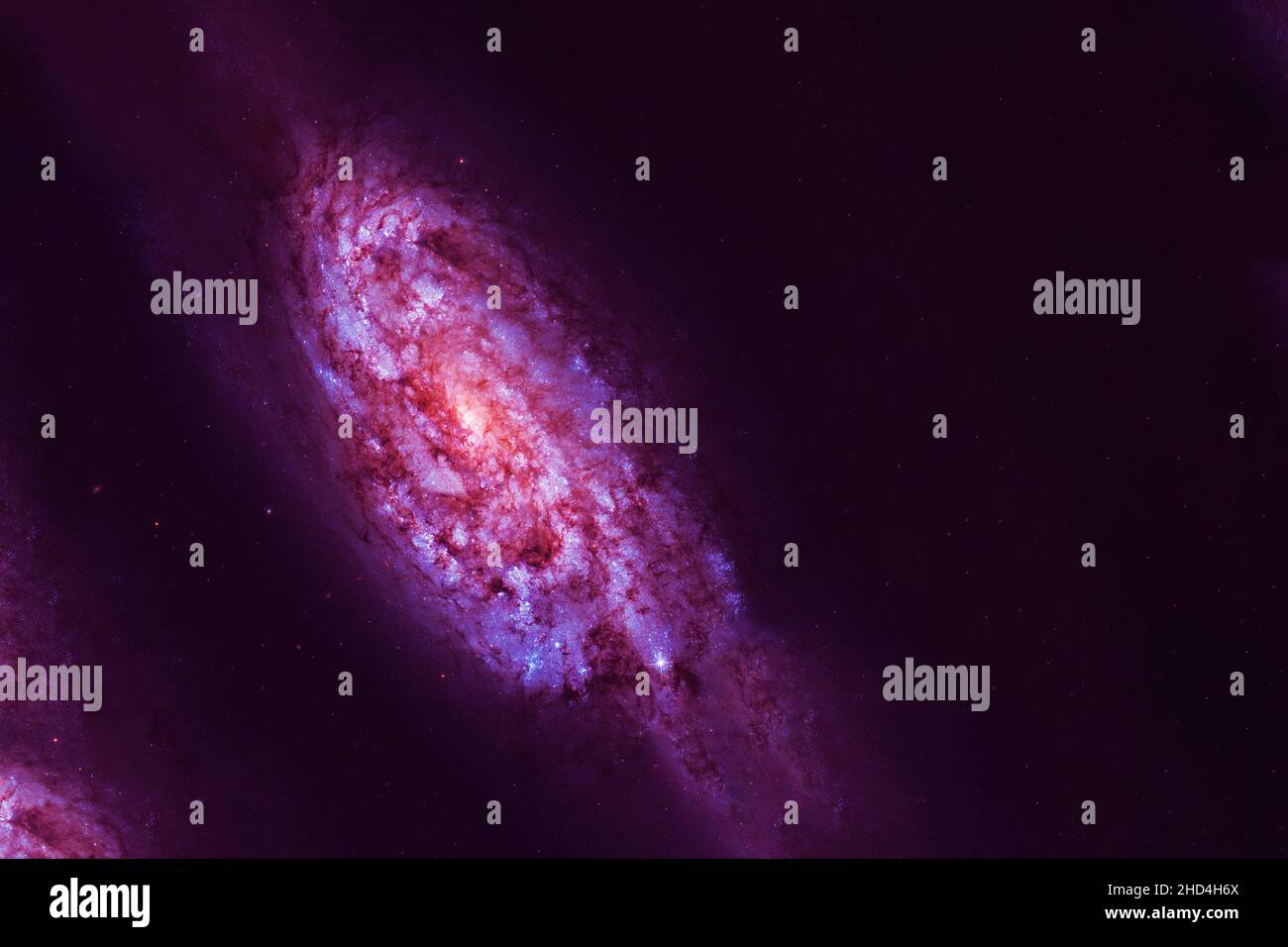 Pink space nebula. Elements of this image furnished by NASA Stock Photo ...