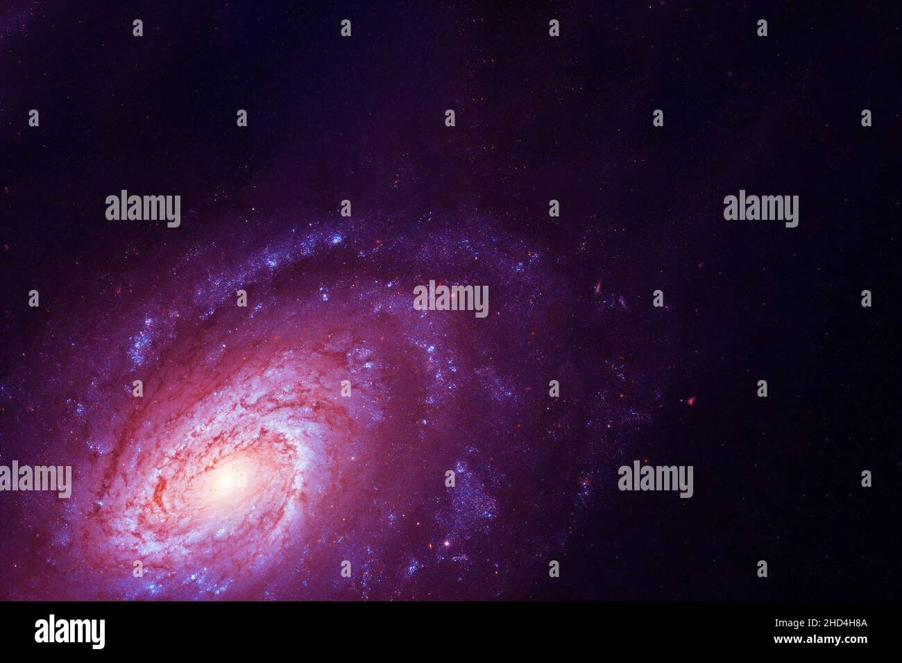 Pink space nebula. Elements of this image furnished by NASA Stock Photo ...