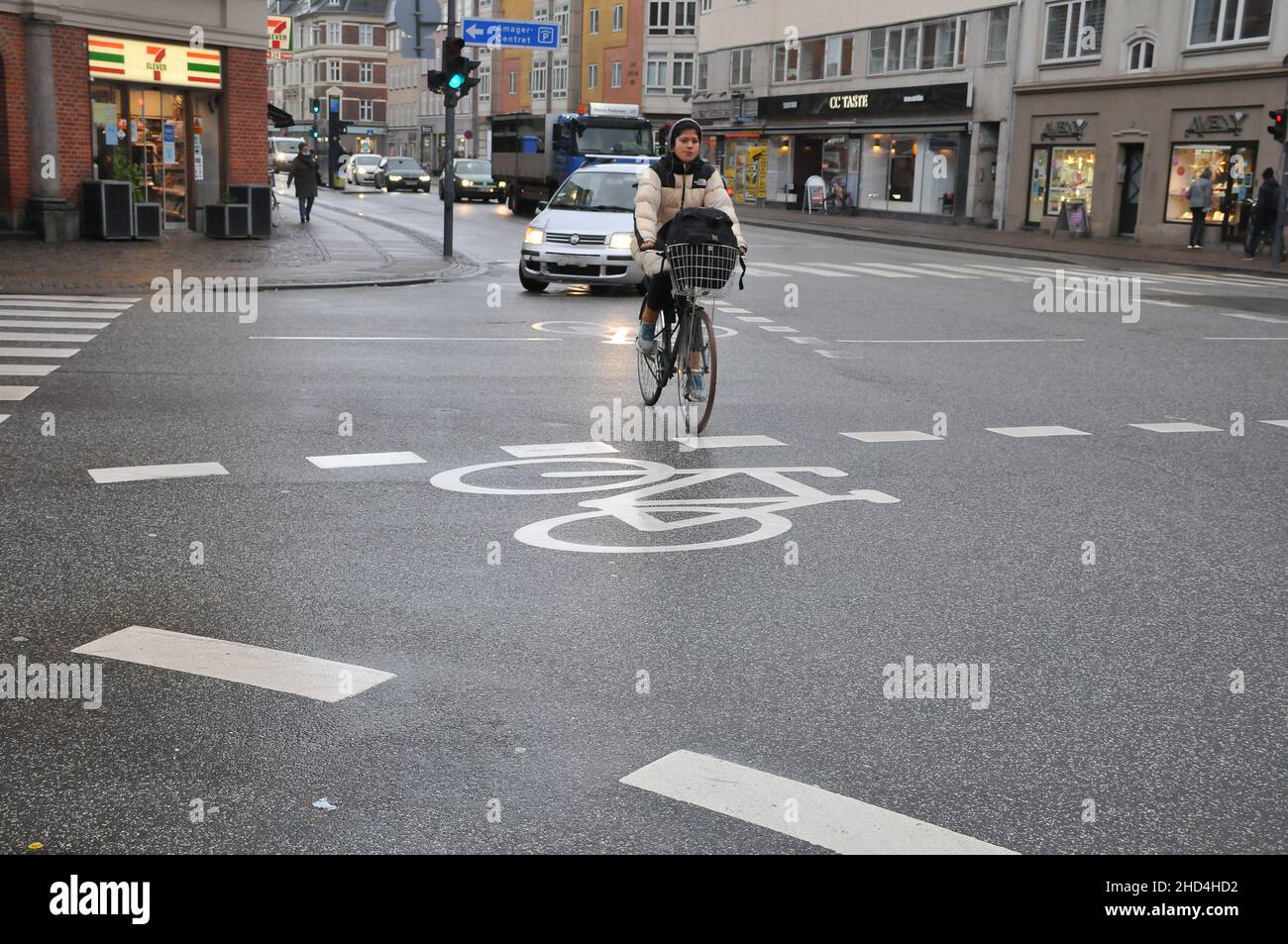 Wolt bike rider hi-res stock photography and images - Alamy