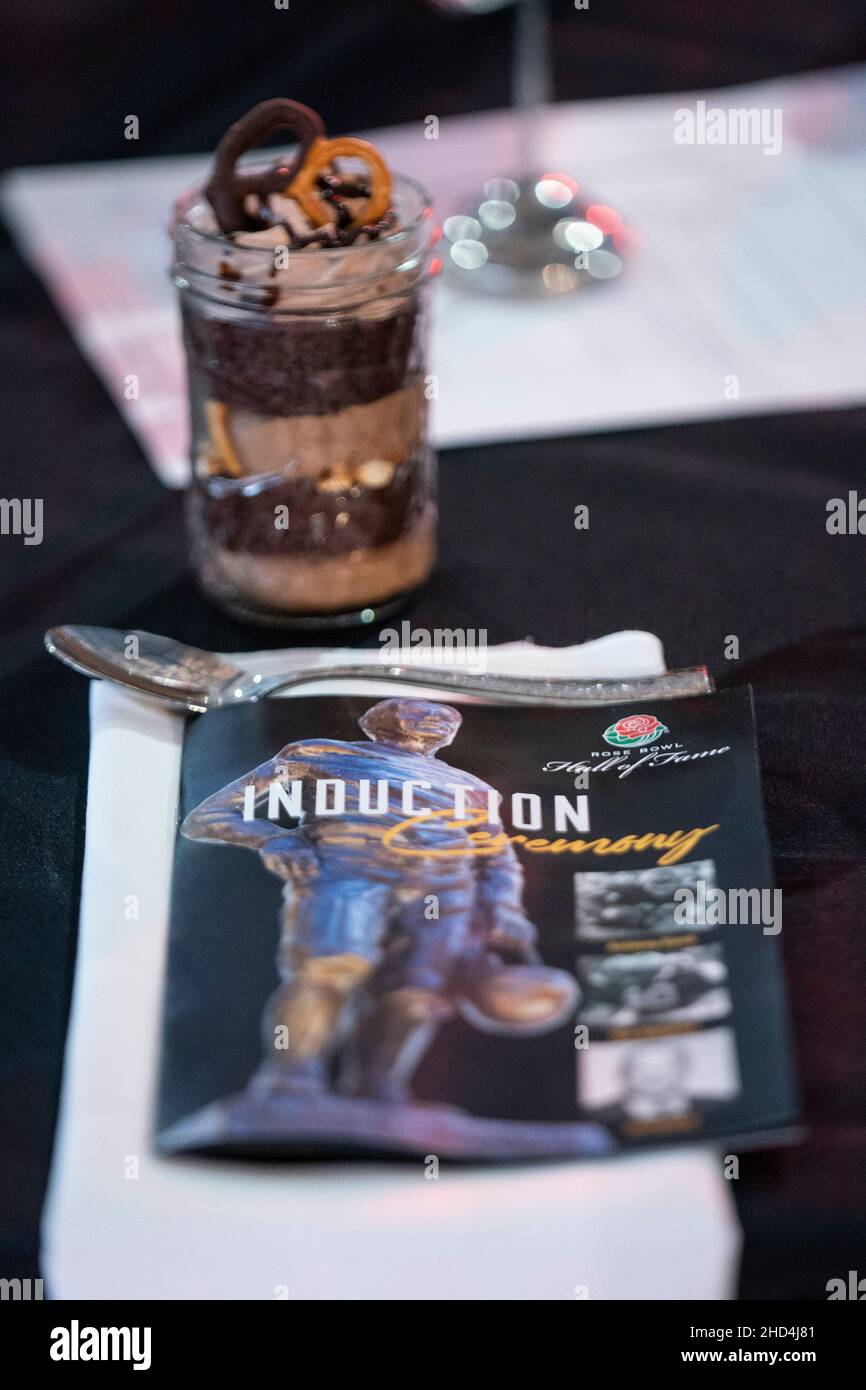 Booklet of Rose Bowl Hall of Fame Induction Ceremony, Thursday, Dec. 30 ...