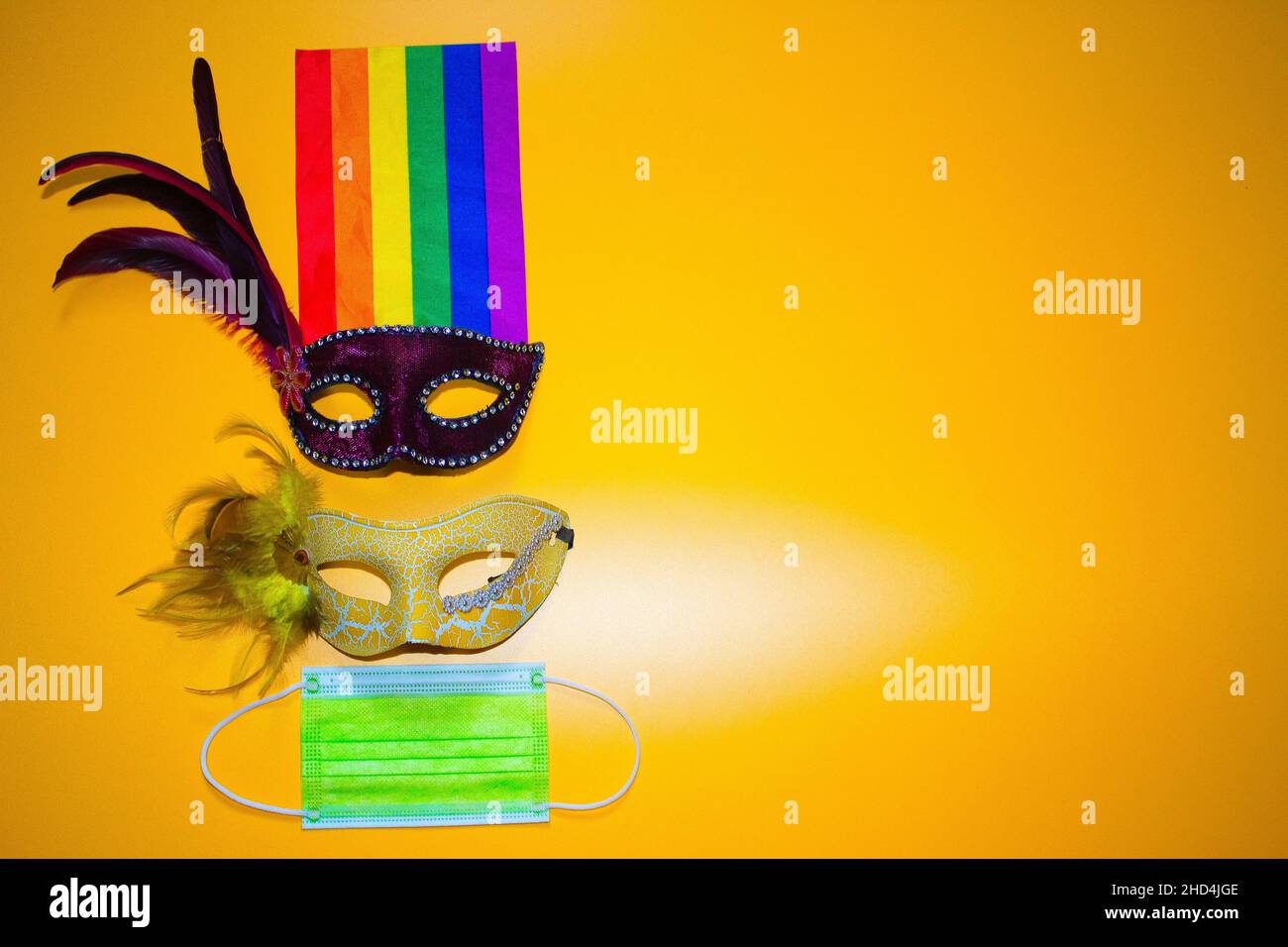 Pride celebration masks hi-res stock photography and images - Alamy