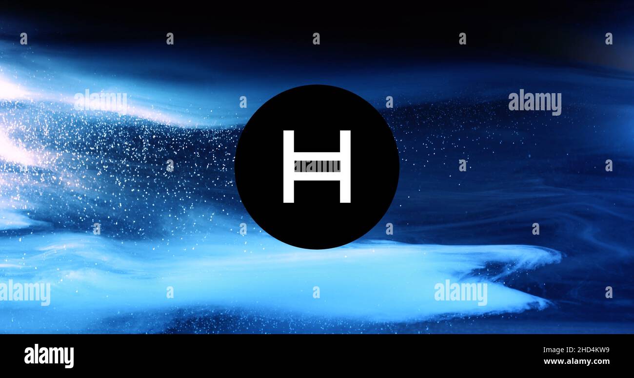 Hedera HBAR Cryptocurrency. HBAR coin growth chart on the exchange ...