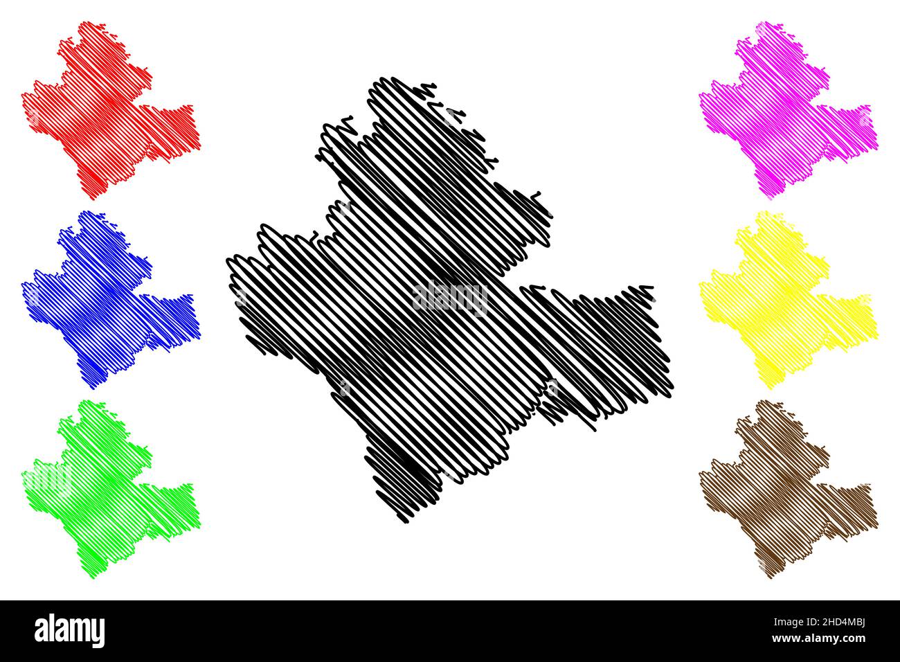 Shimoga district (Karnataka State, Republic of India, Bangalore ...