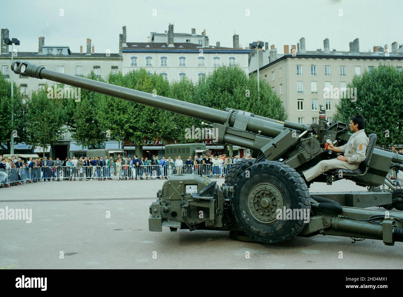 Archives 80ies: French army, Illustration, Lyon, France Stock Photo - Alamy