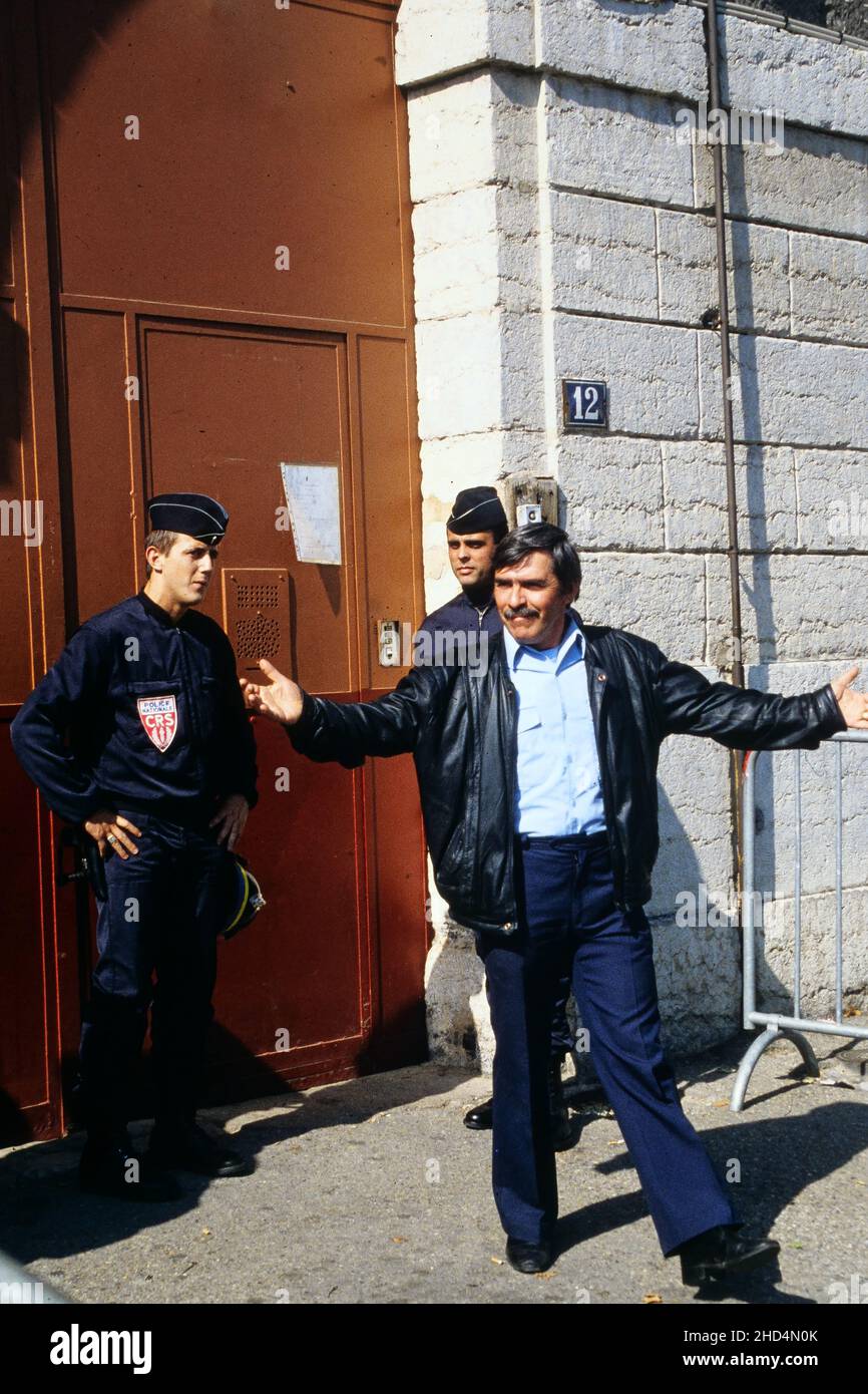 Archives 80ies: French prison, Illustration, Lyon, France Stock Photo ...