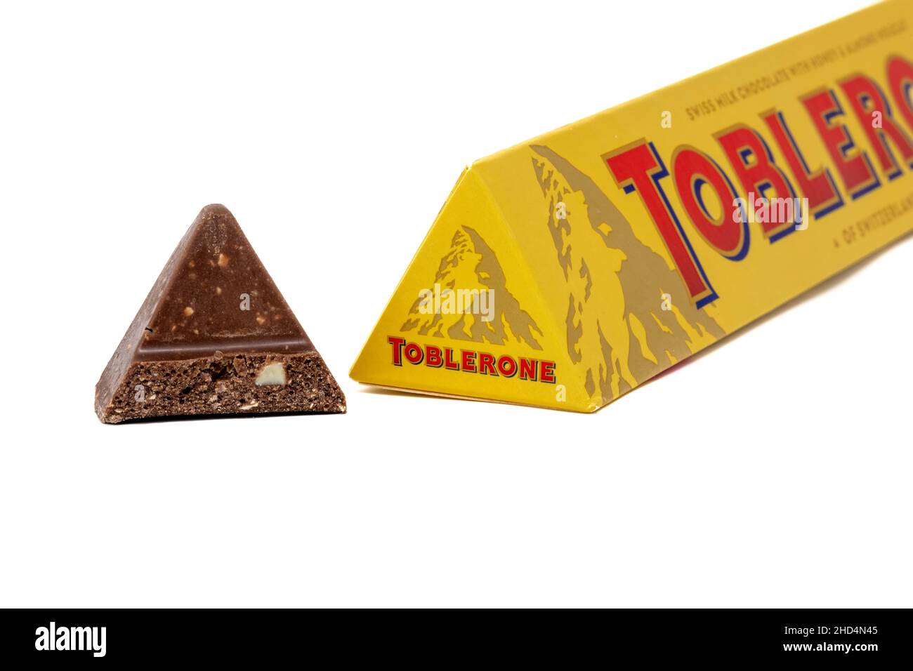 Toblerone packaging hi-res stock photography and images - Alamy