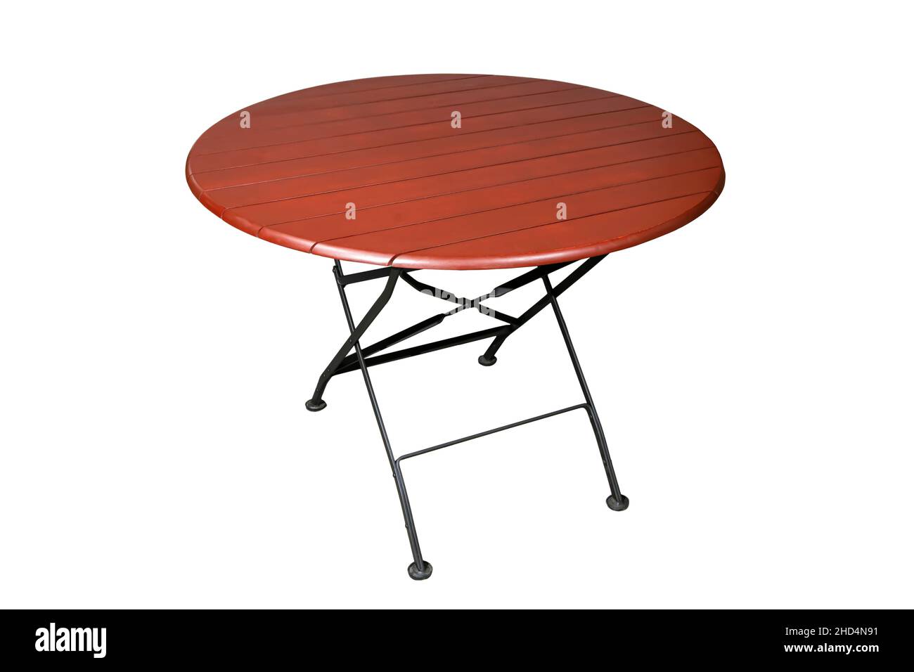 Modern round side table Cut Out Stock Images & Pictures - Alamy