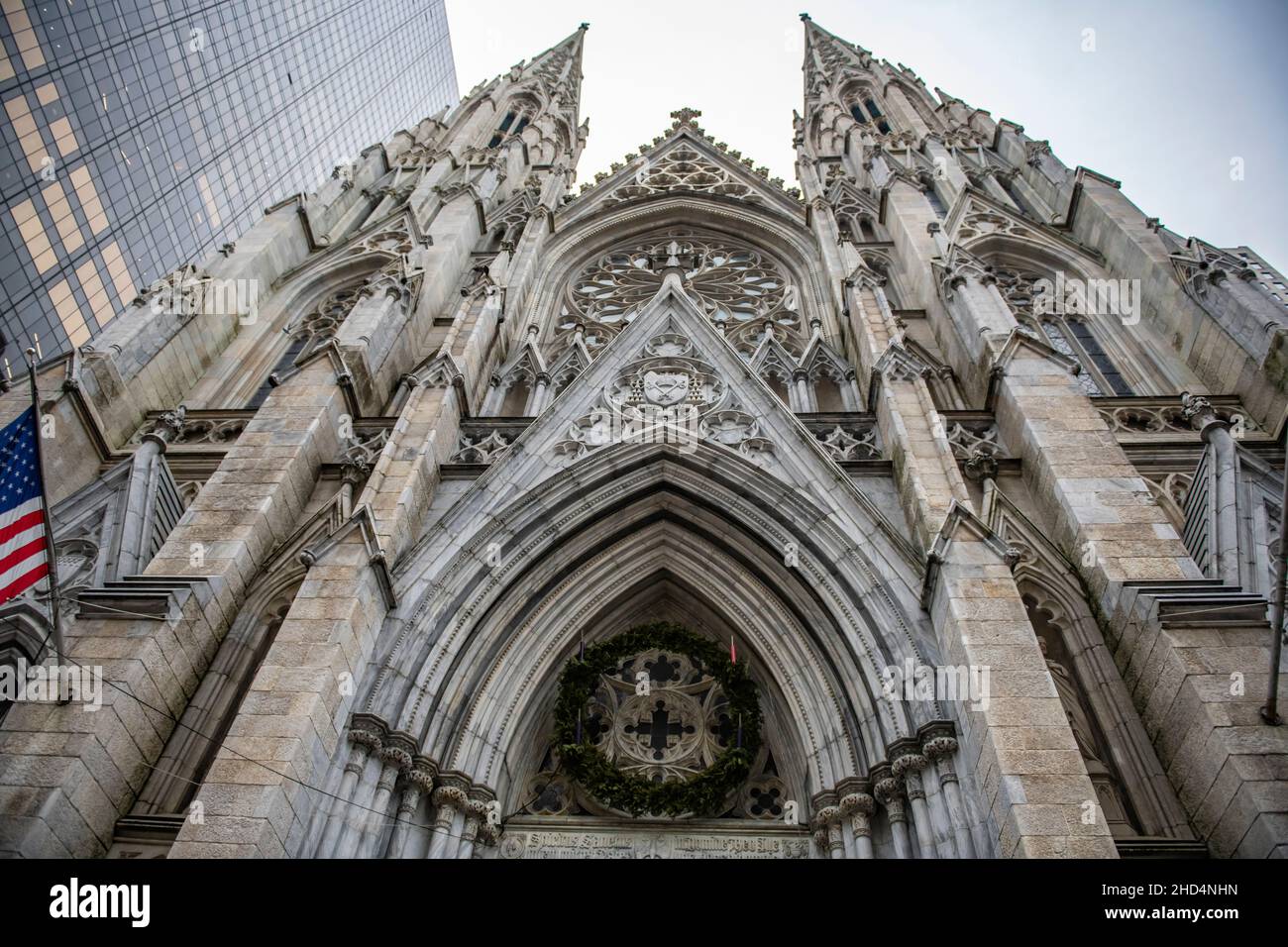 St. Patrick's neo-gothic-style Roman Catholic cathedral church in New ...