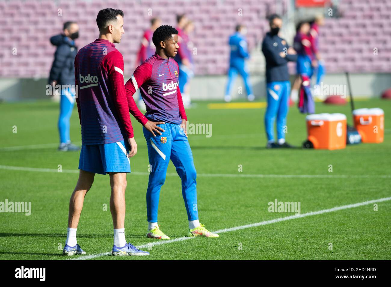 Barcelona, Spain. 3rd January 2022: Nou Camp, Barcelona, Spain; FC ...