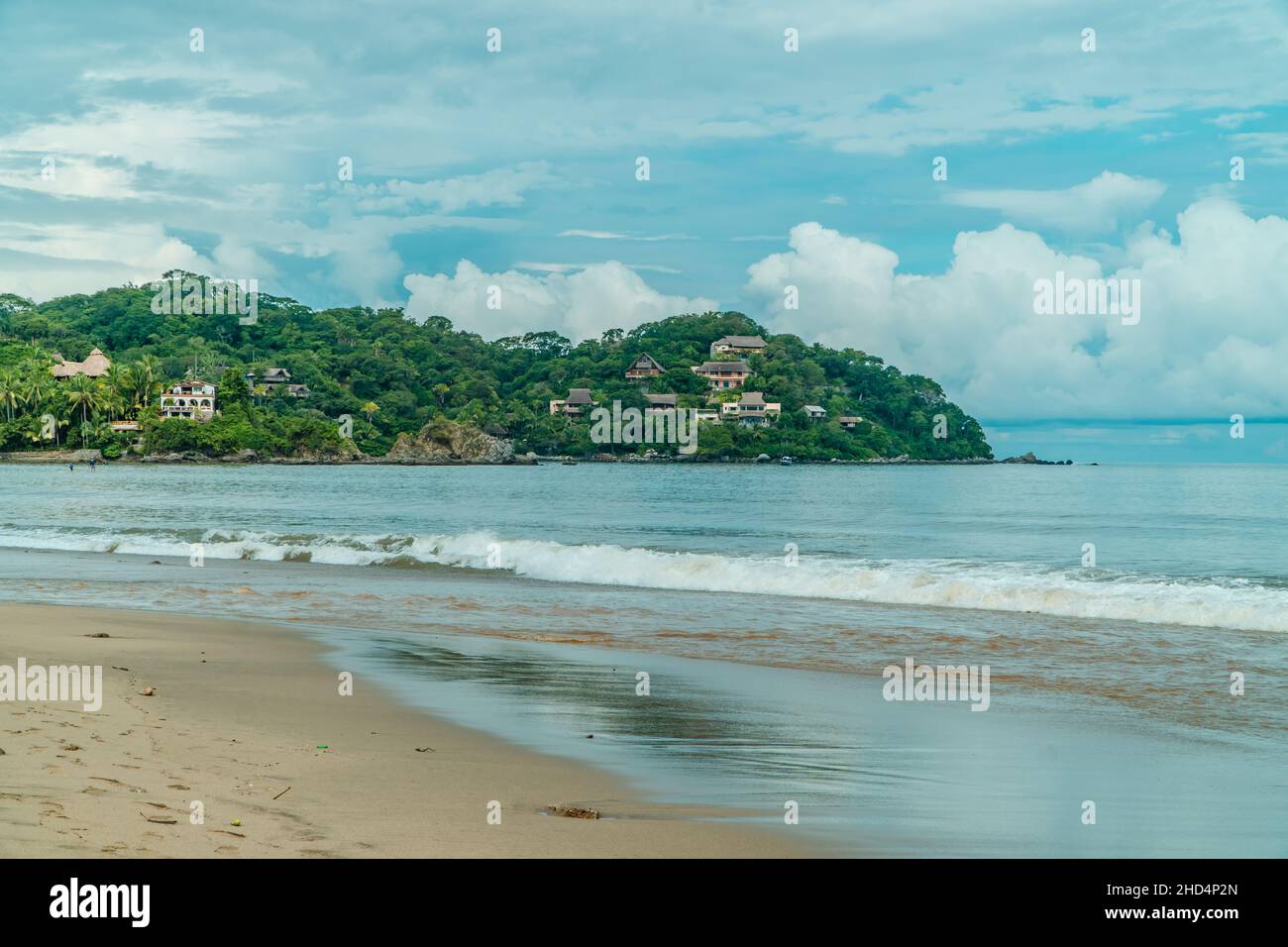 Beautiful view of Sayulita beach in Nayarit, Mexico Stock Photo - Alamy