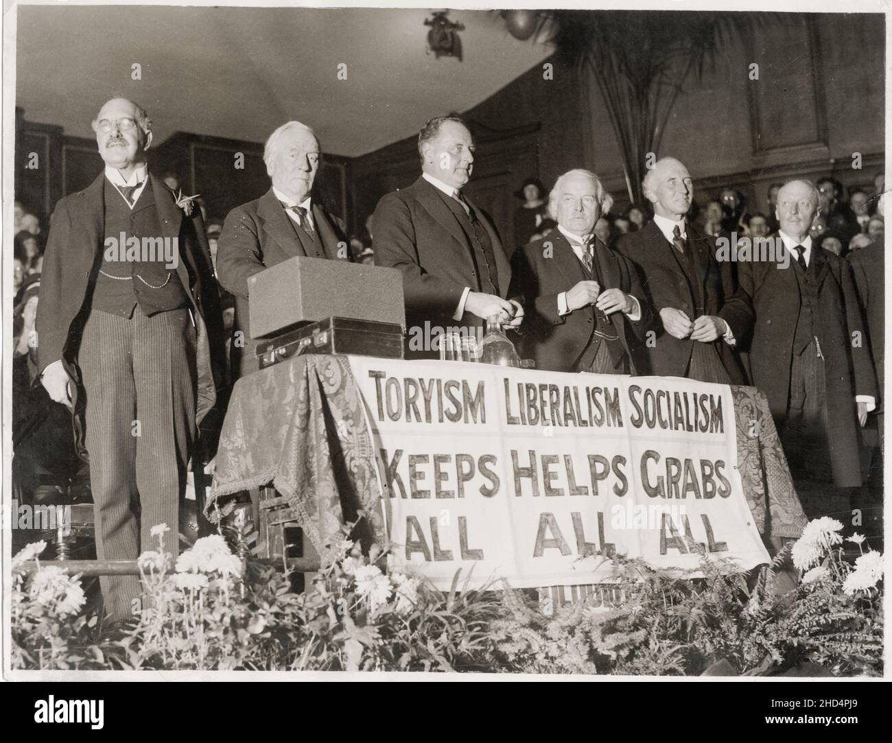 Vintage early 20th century press photograph: David Lloyd George ...